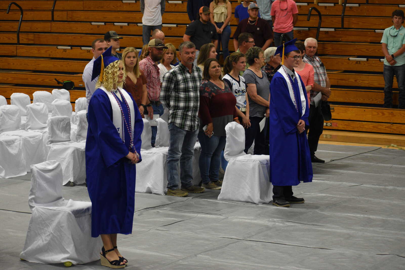 A graduation for two: TRHS honors military-bound seniors
