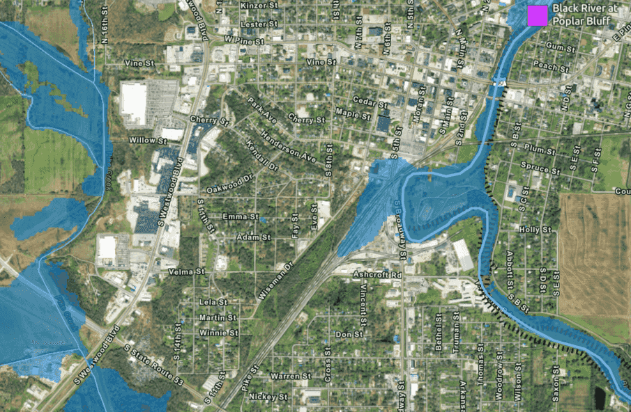 Poplar Bluff braces for potential displacement as Black River nears cr...