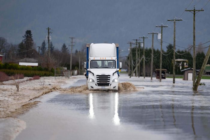 Washington state faces historic floods that have washed away homes and...