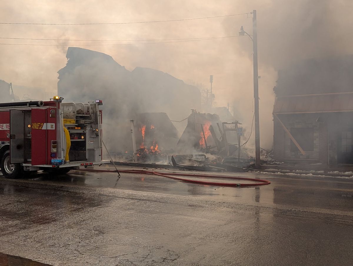 UPDATE: Building collapses in Puxico fire