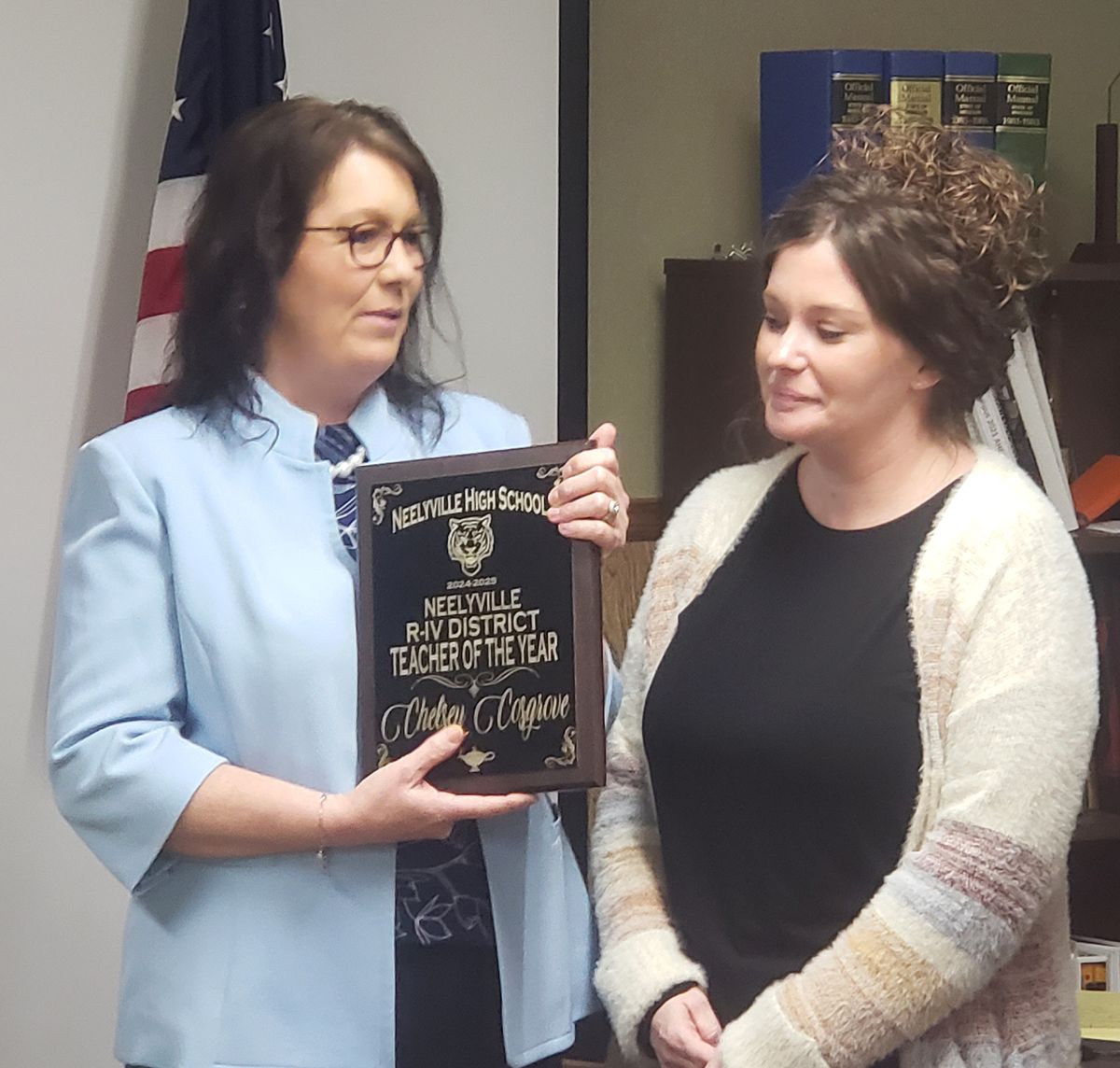 Neelyville School Board honors Teachers of the Year