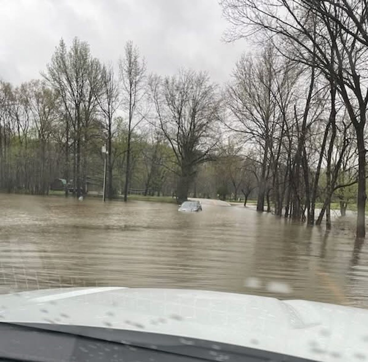 Black River overtops levee section but no breaches reported: Flood dam...