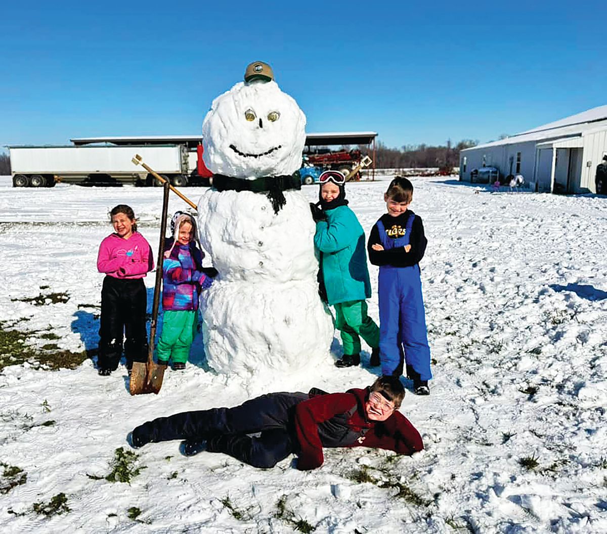 Build a snowman and win: First Missouri State Bank's winter ...