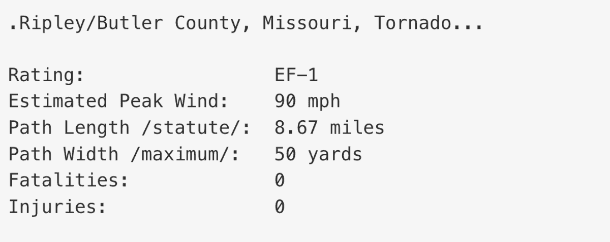 National Weather Service confirms EF-1 tornado touchdown in Butler and...