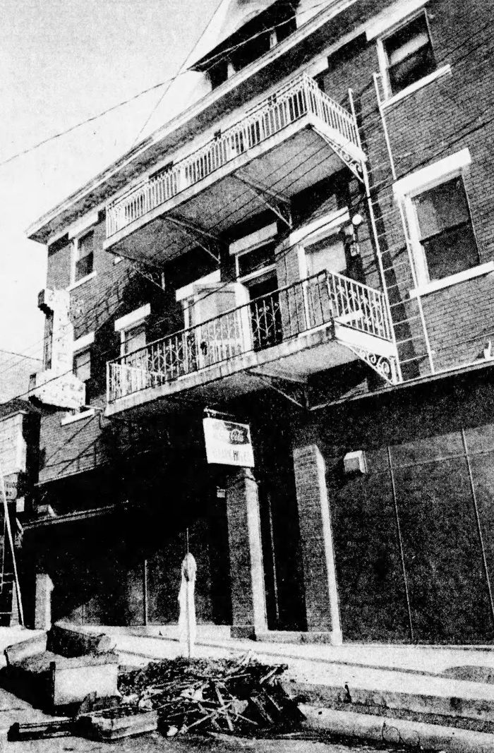 1975: Hotel residents flee early-morning fire