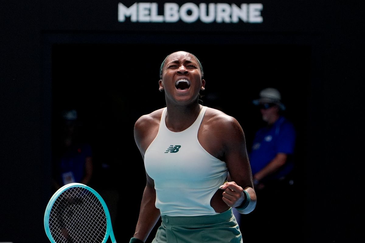 Coco Gauff drops a set but reaches the Australian Open quart...