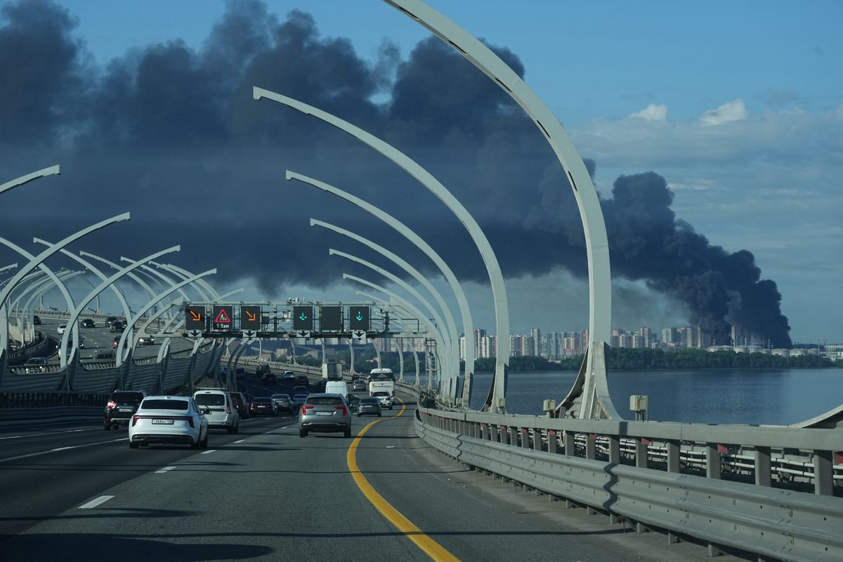 Ukraine's drone strikes set a gloomy tone for Putin's econom...