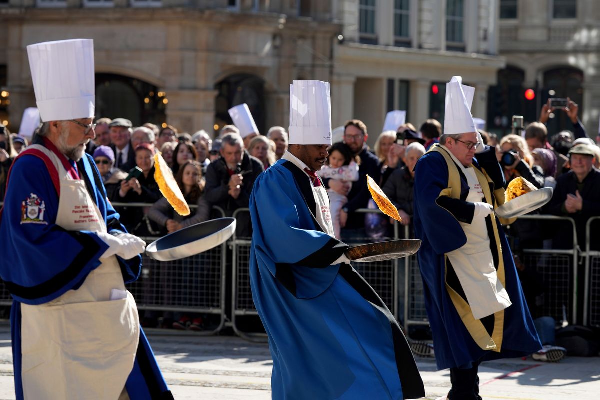 PHOTO COLLECTION: Britain Pancake Day