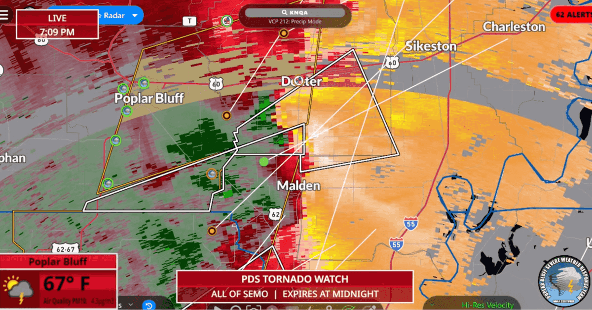 UPDATED: Is Butler County in the clear? Tornado activity mov...