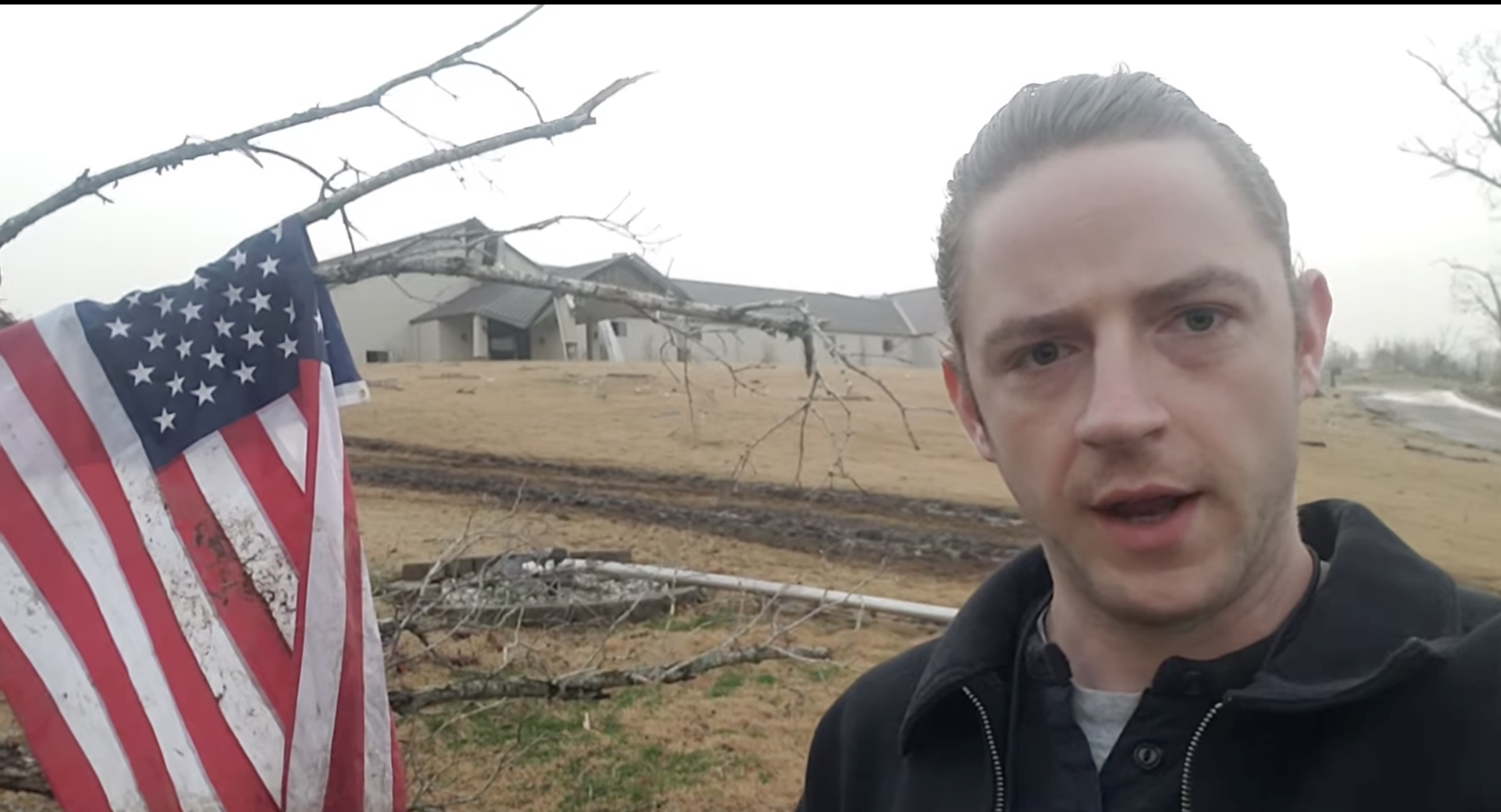 Video report from the site of the destroyed New Covenant Fellowship Ch...