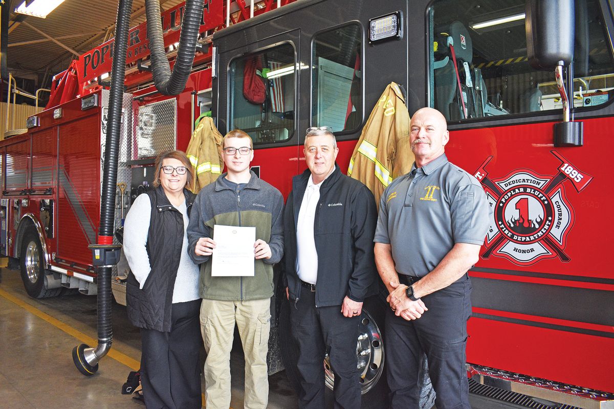 Owen Burkhead steps into a century of family firefighting tradition