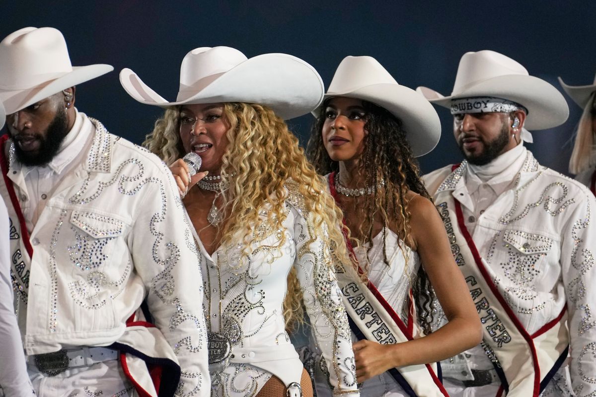 As Beyoncé's Cowboy Carter tour draws to a close, Blue Ivy emerges as ...