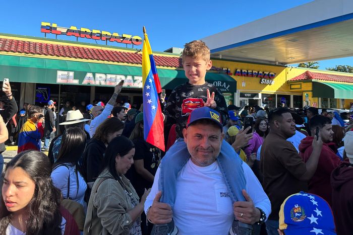 Ouster of Maduro government sparks celebrations among Venezuelans in S...