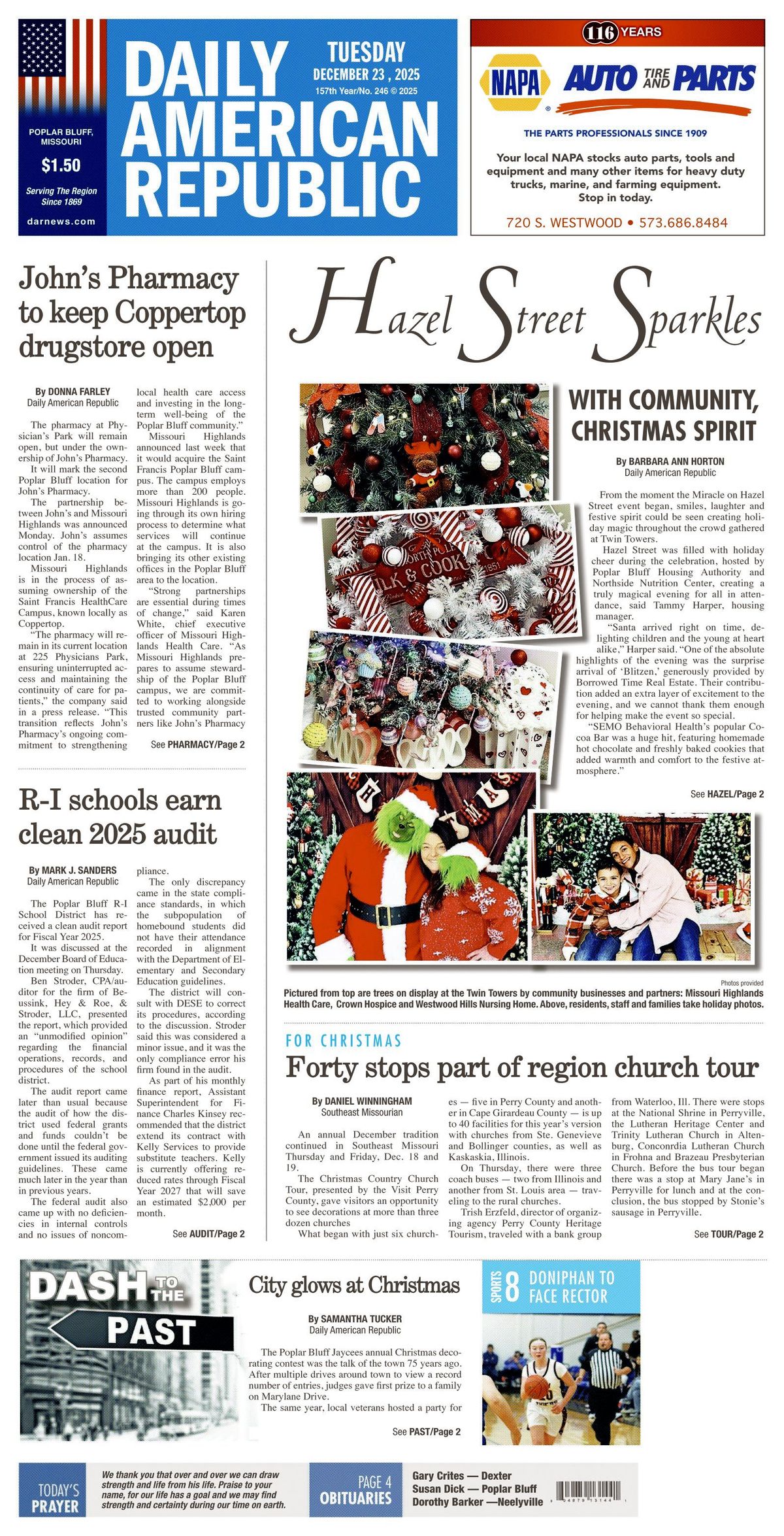 December 23, 2025 - Tuesday: E-Edition