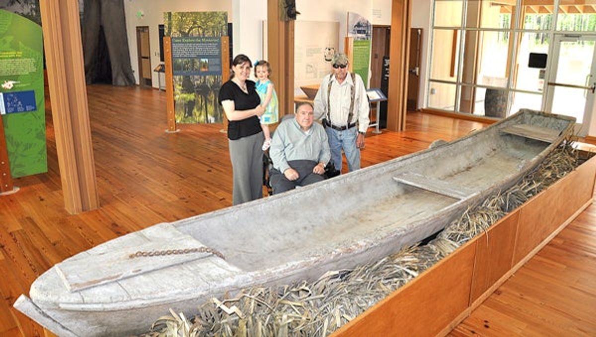 Canoe reveals glimpse of past history