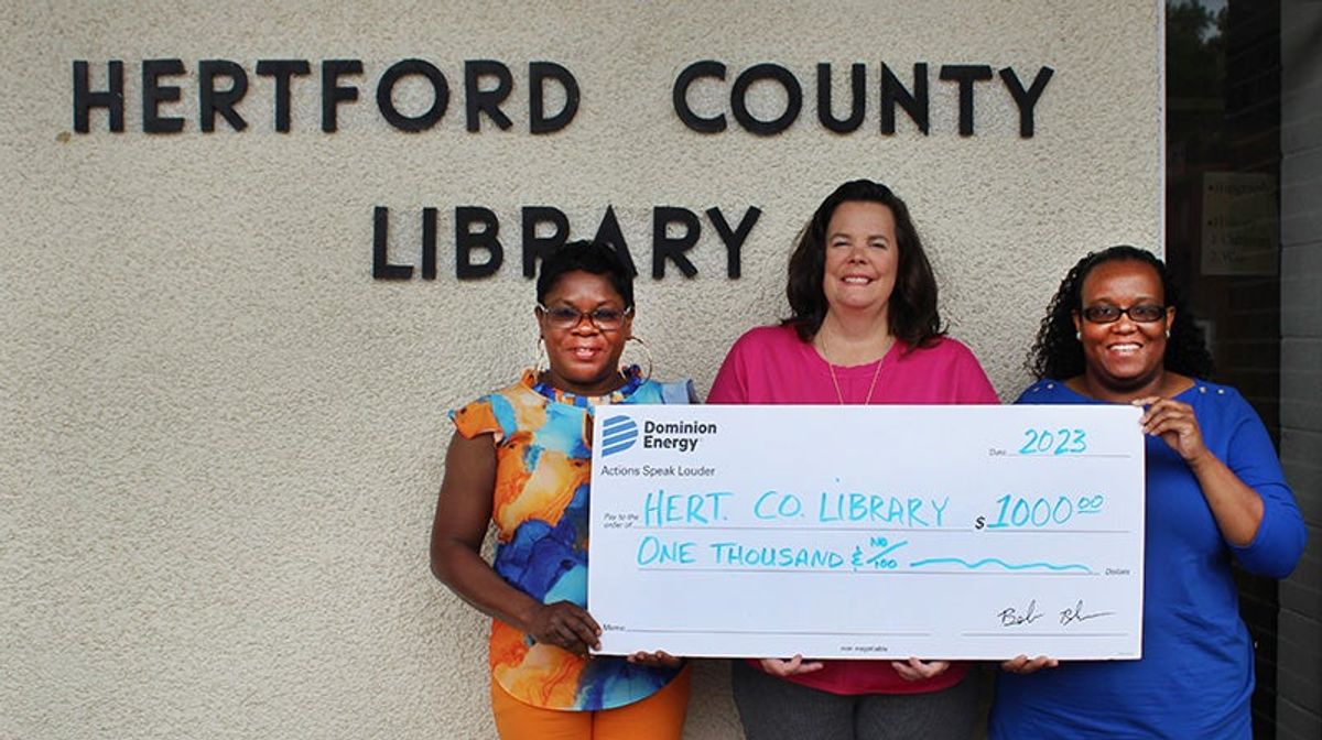 HC Public Library receives Dominion grant