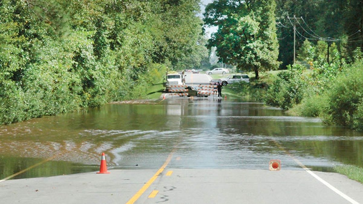 HC dries out after three-day deluge
