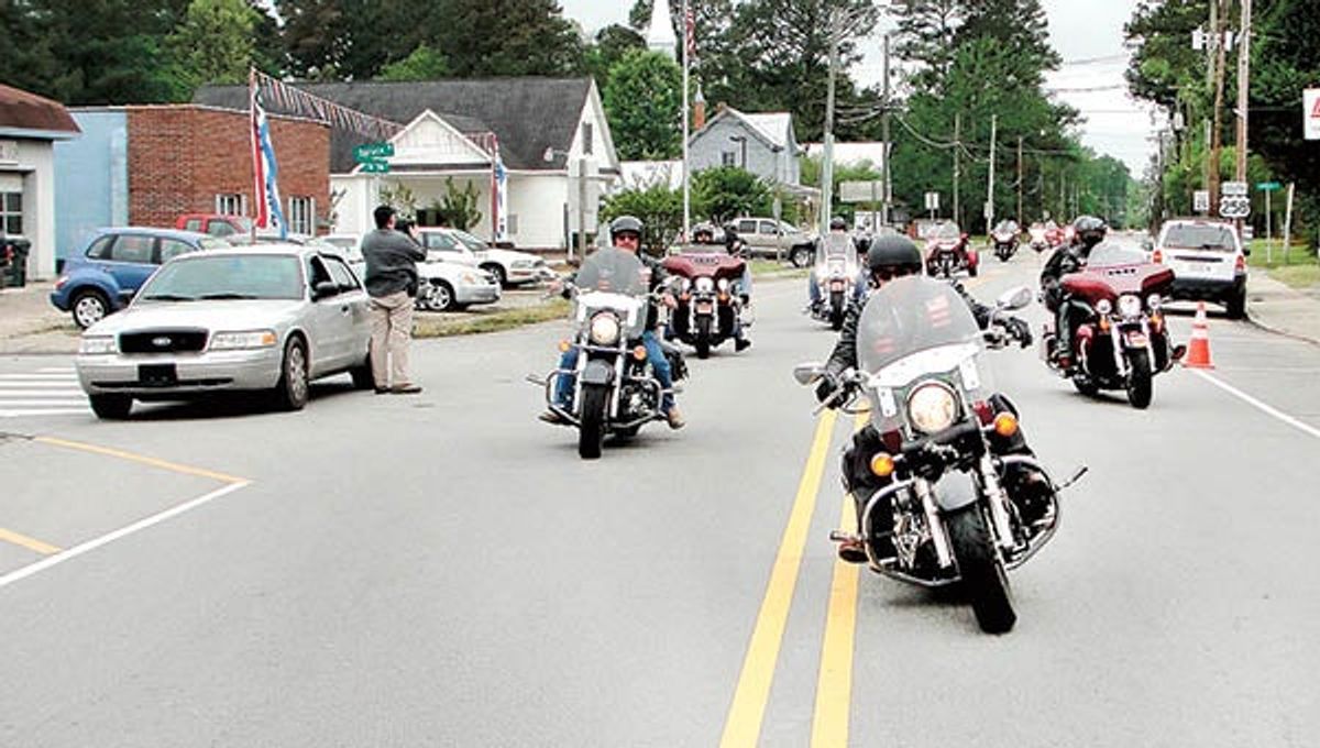 Motorcycle 'journey' benefits cancer patients