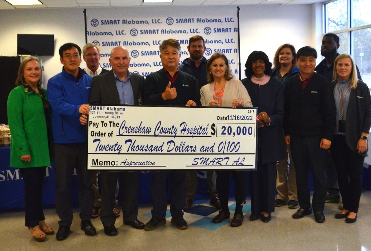 SMART Alabama expressed appreciation to Crenshaw Community H...
