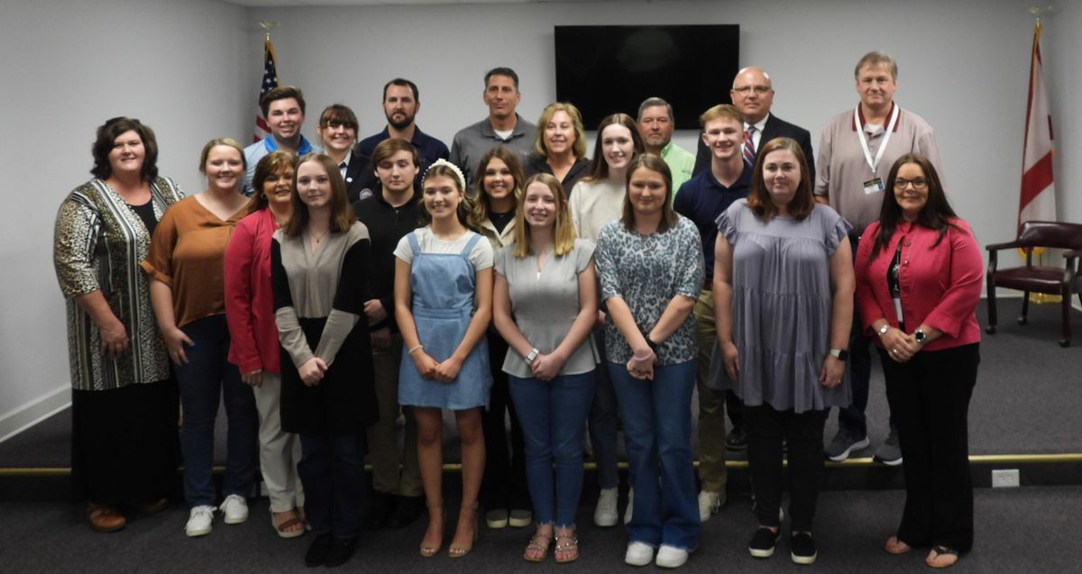 Career Tech star of CCBOE meeting