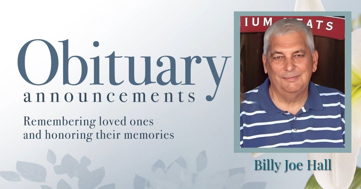 Obituary - Billy Joe Hall