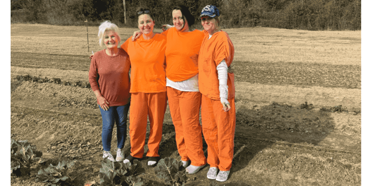 Jail garden planting seeds of hope