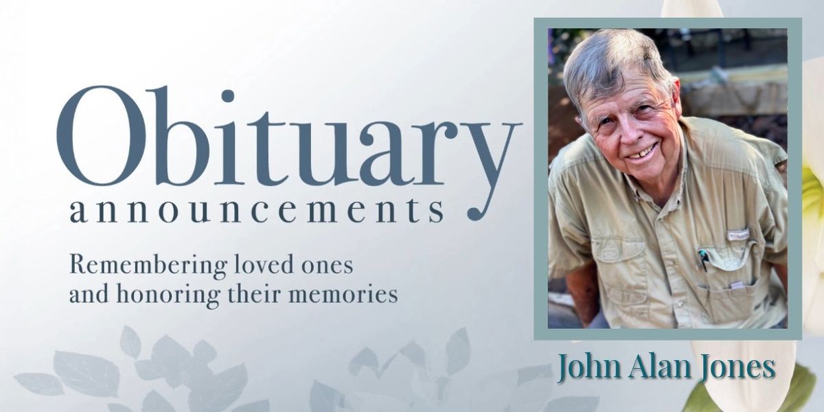 John Alan Jones - Obituary