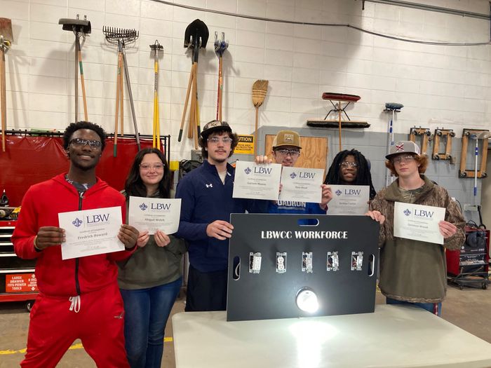 Highschoolers earn electrical helper certification