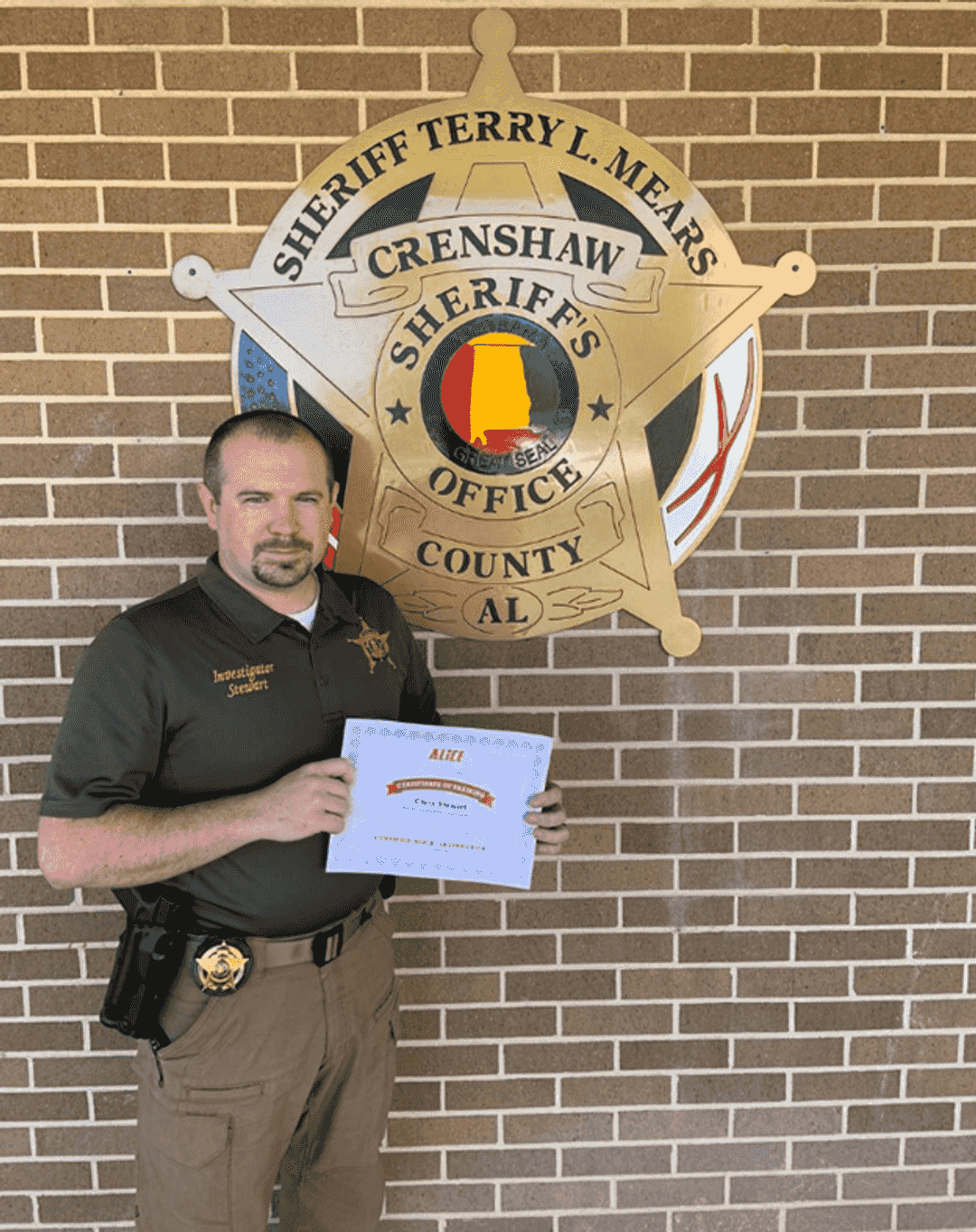 Stewart completes ALICE training