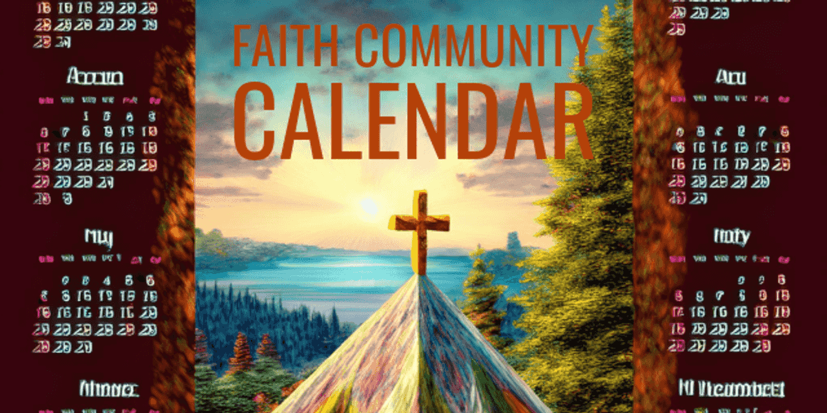 Faith Community Calendar