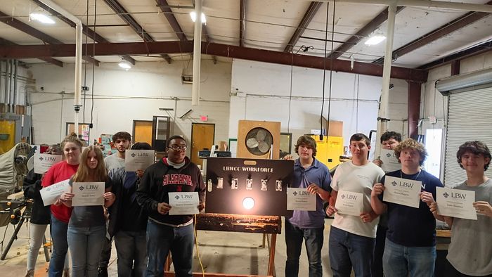 Highschoolers earn electrical helper certification