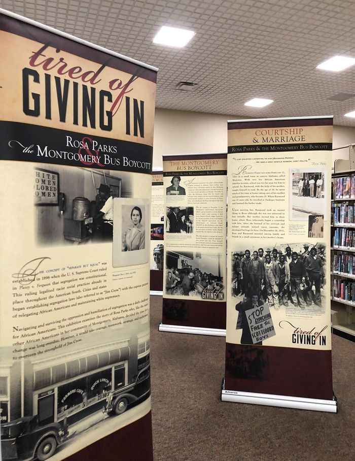 Rosa Parks display comes to Luverne
