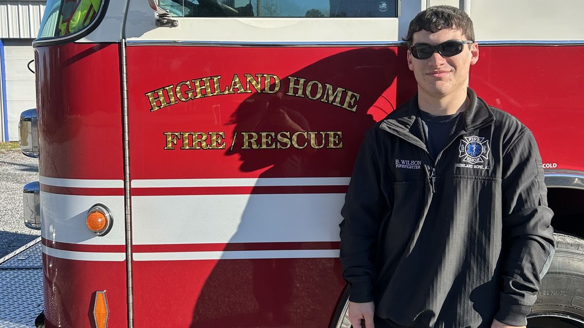 Blake Wilson earns Advanced EMT certification