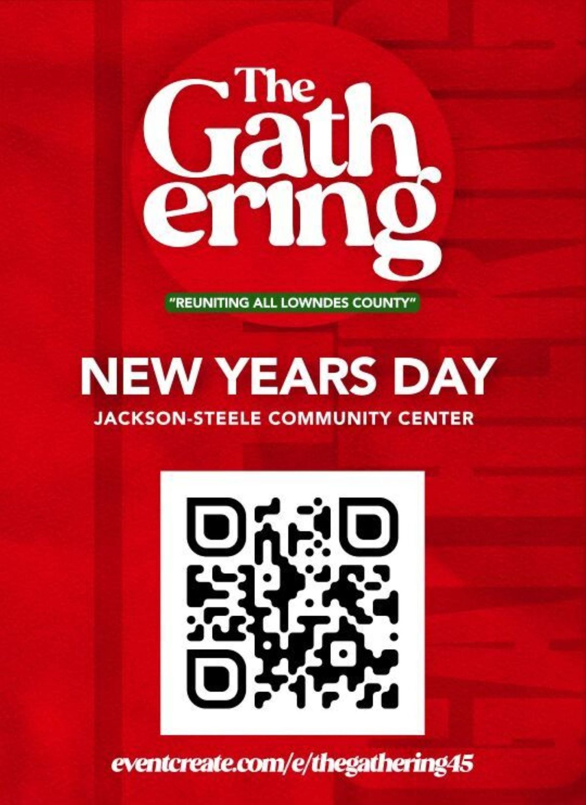 The Gathering to bring Lowndes County together in love