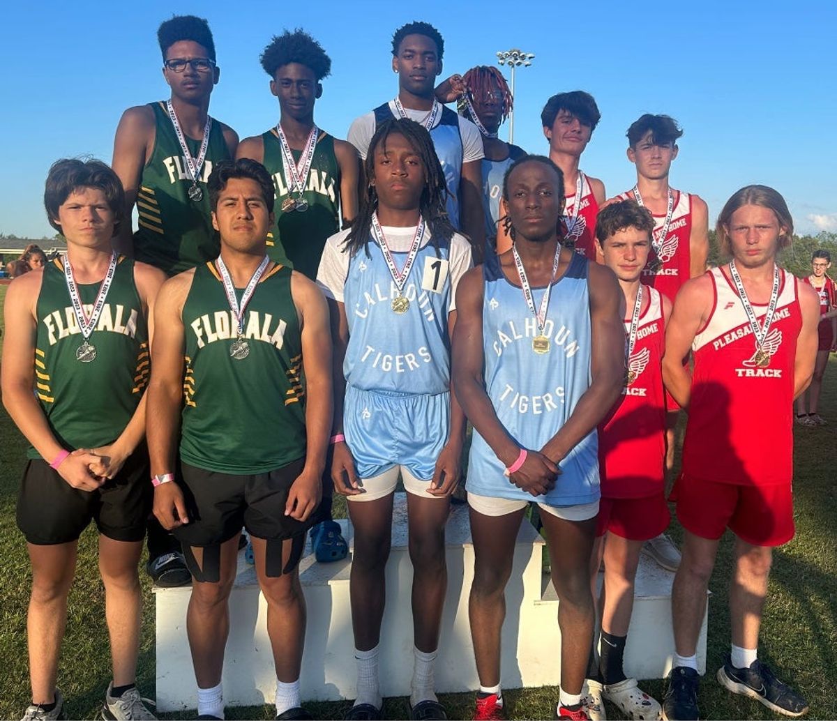Calhoun Tigers take track wins in sectionals
