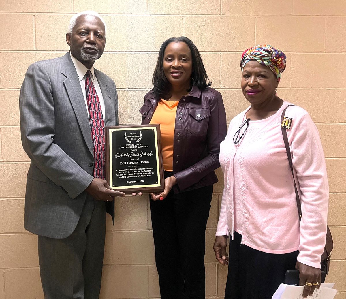 Bell's Funeral Home awarded 2022 Small Business