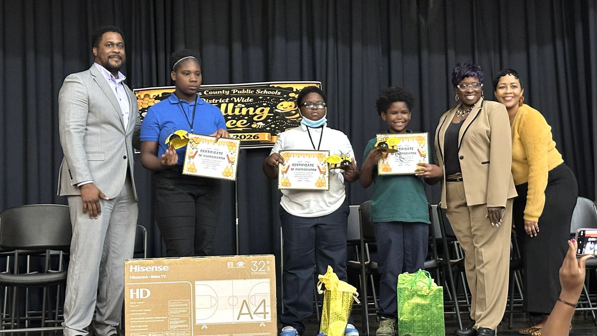 Young learners excel in spelling bee