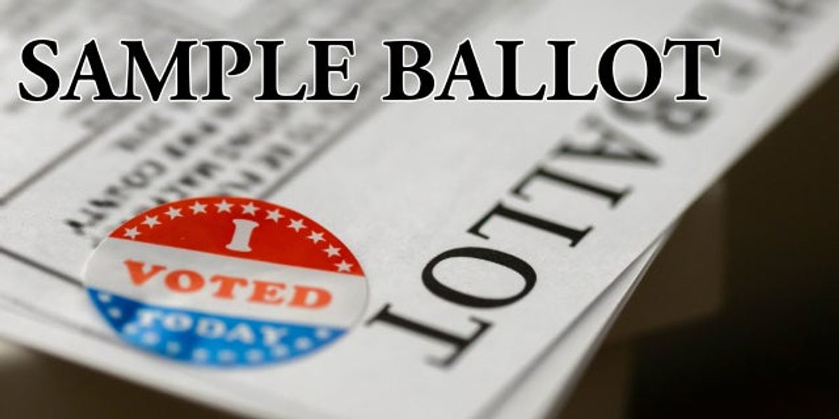 Sample ballots released for Super Tuesday
