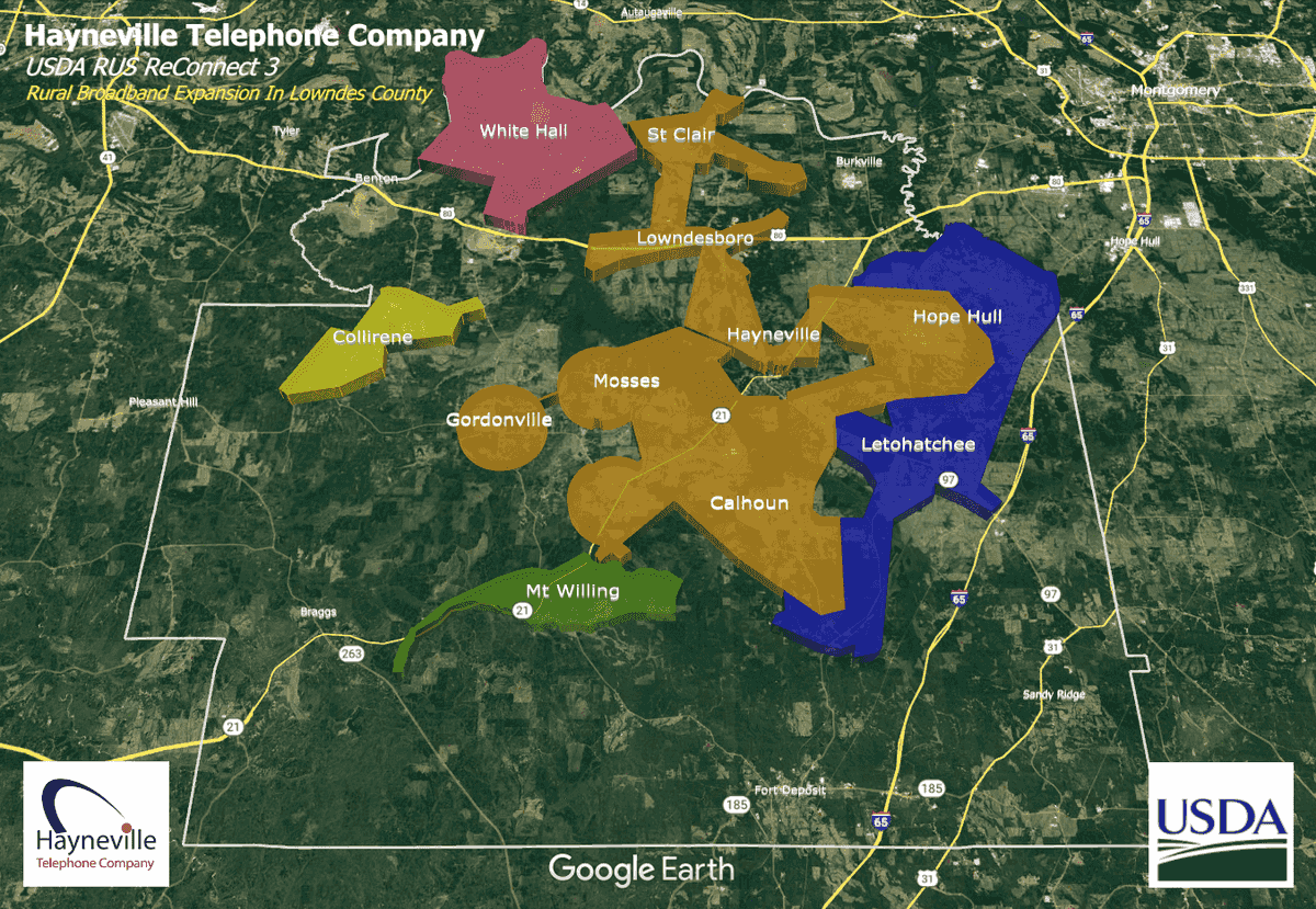 Hayneville Telephone Company awarded $25 million grant to fu...
