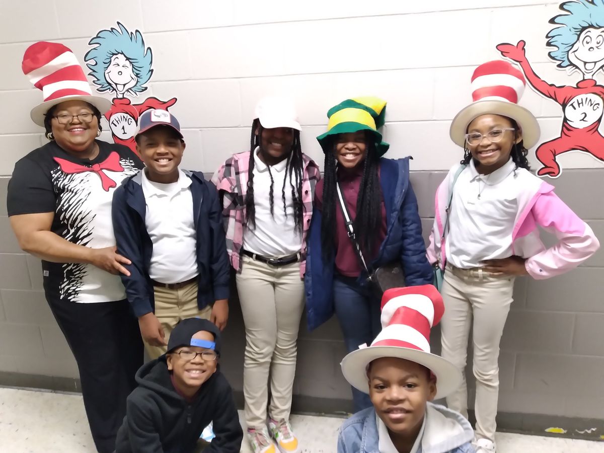 Jackson-Steele Elementary Celebrates Read Across America Wee...