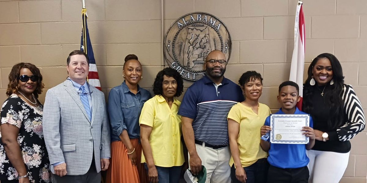 Fort Deposit student recognized for Character in Action