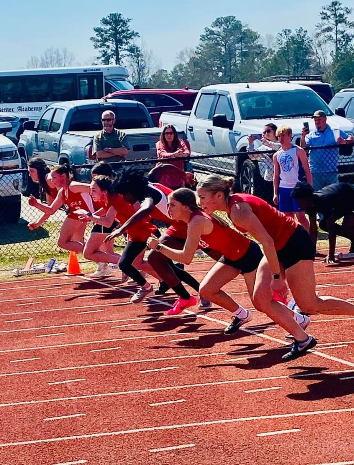 Rebels track team races to the top