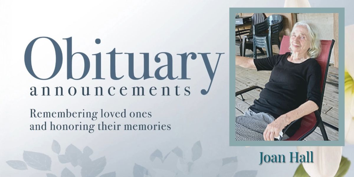 Emma Joan Cates Hall - Obituary