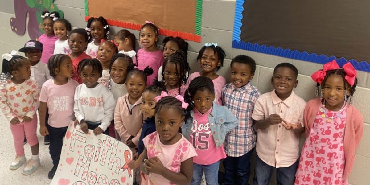 Jackson-Steele Head Start holds "Pink Out"