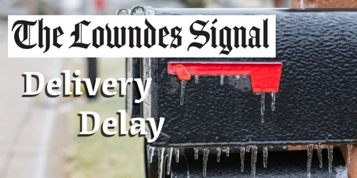 Winter weather delays Signal delivery