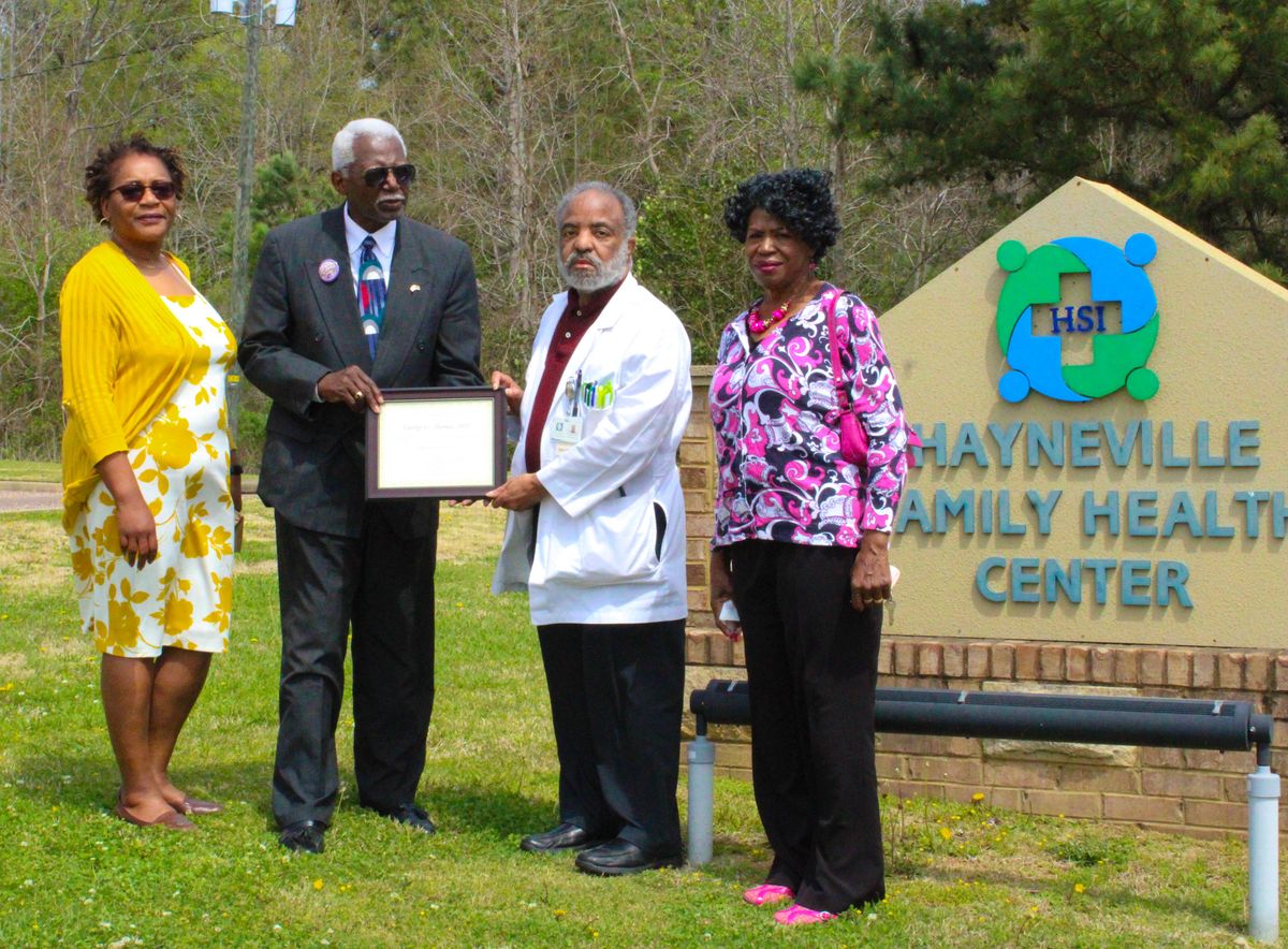 Lowndes Chamber of Commerce celebrates Dr. George Thomas