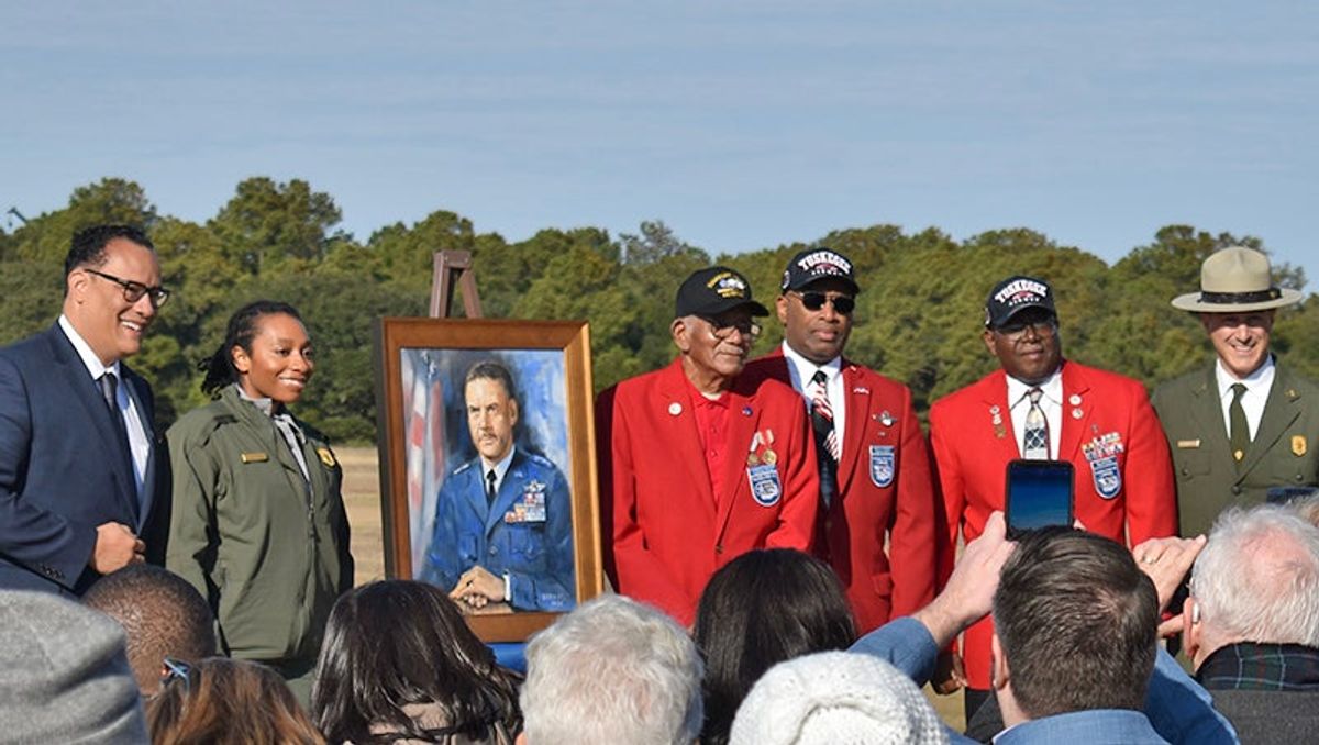119th Wright Brothers anniversary celebrated, General Benjamin O. Davi...