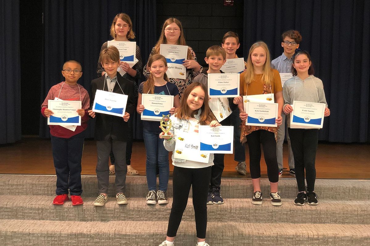 First Flight Elementary spelling bee winner and finalists named