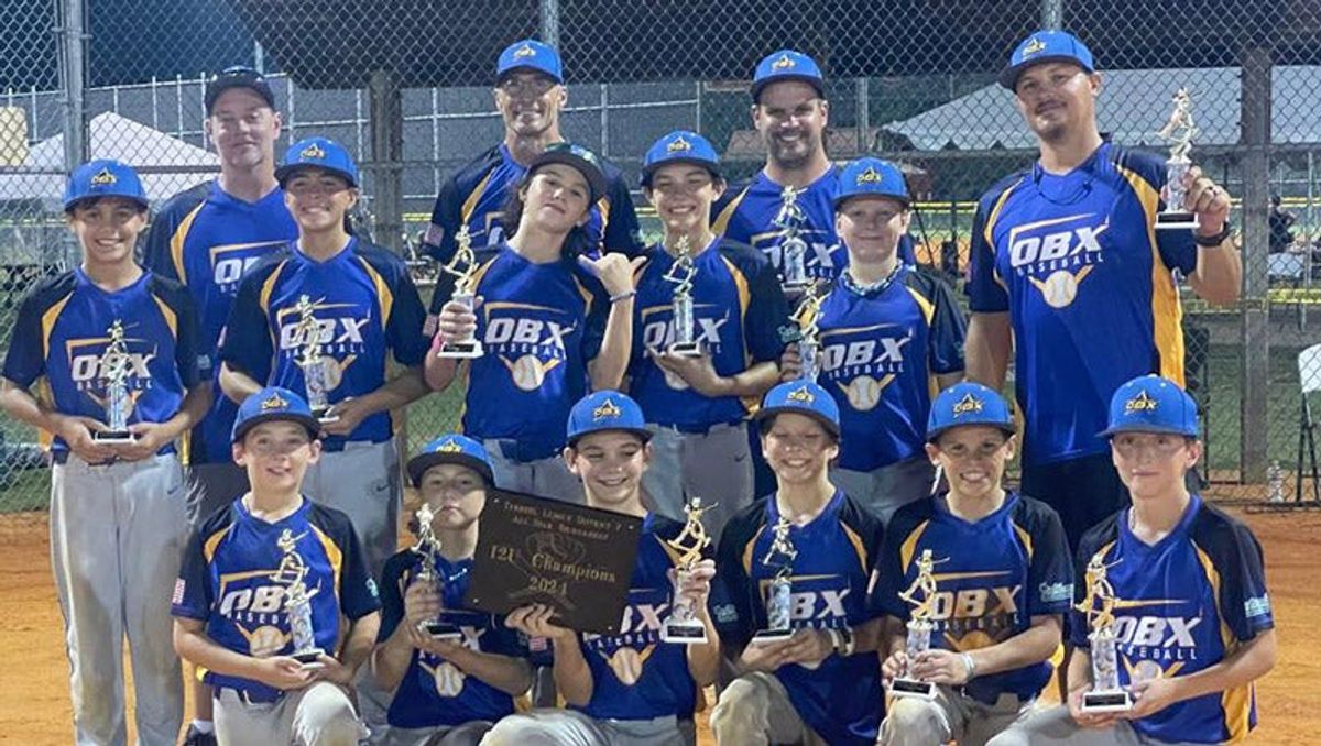 OBX Baseball 12U All Stars win district tourney, advance to state