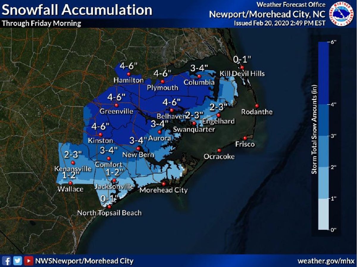 UPDATE: Winter storm arriving tonight